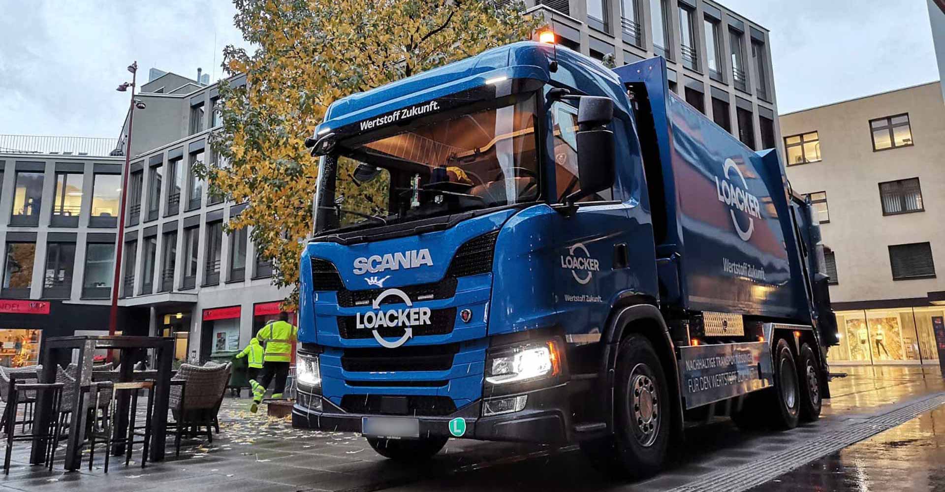 LKW-Fahrer: Auf Achse für eine saubere Umwelt - Loacker Blog